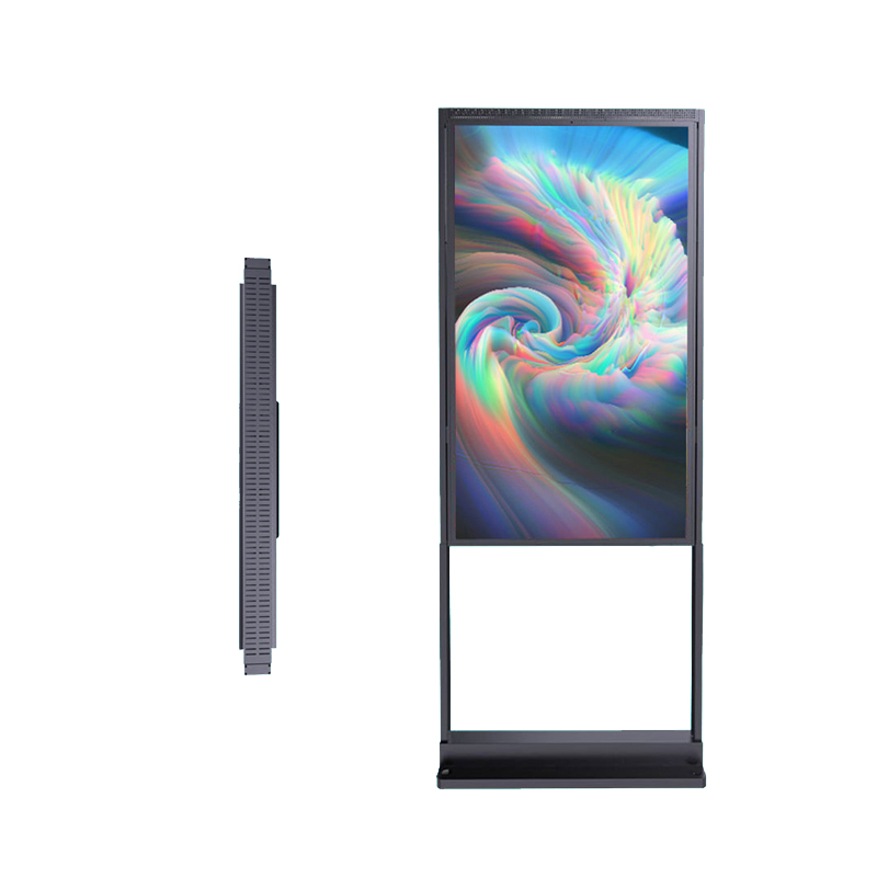 32 Inch 2500Nits Indoor Floor Stand Digital Signage LCD Display For ...