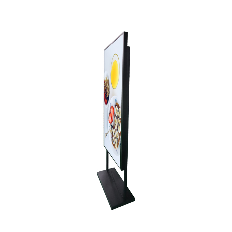49inch Ultra-thin design indoor floor standing digital indoor lcd ...