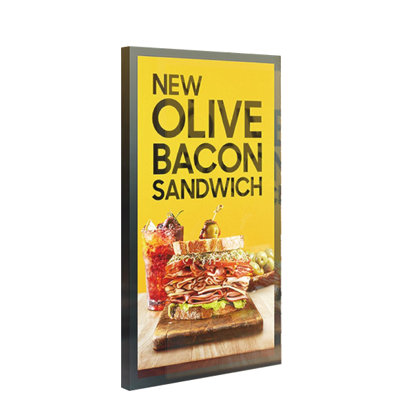 Retail Store Smart Signage 55Inch Window LCD Display Panel Screen For ...